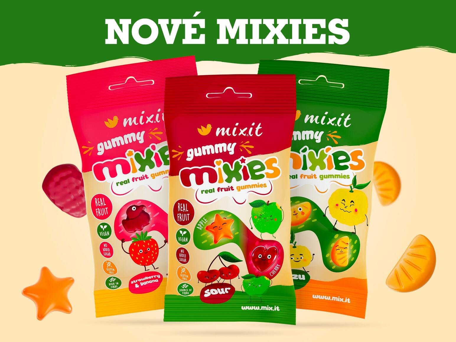 Mixit.cz: Kompletní nabídka jen u nás. Müsli, ovoce, čokoláda, oříšky ...