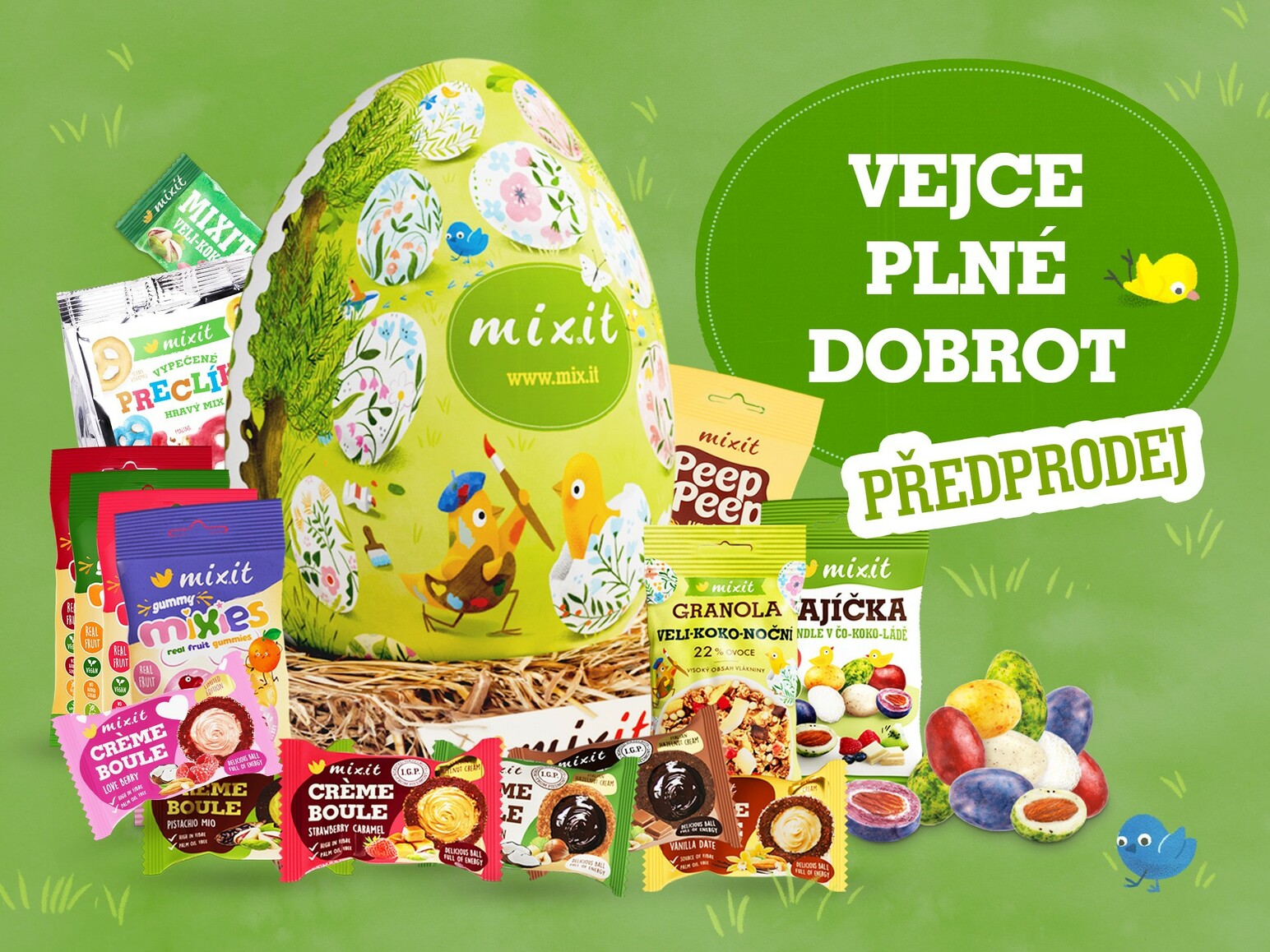 Mixit.cz: Kompletní nabídka jen u nás. Müsli, ovoce, čokoláda, oříšky ...