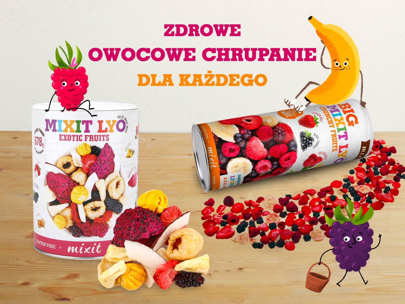 Mixit.pl: Pełna oferta tylko u nas. Musli, owoce, czekolada, orzechy ...