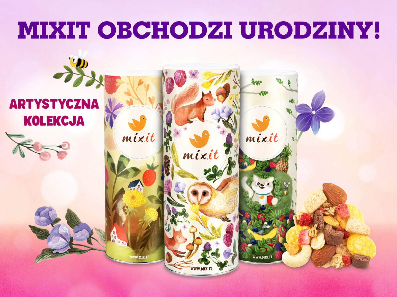Mixit.pl: Pełna oferta tylko u nas. Musli, owoce, czekolada, orzechy ...