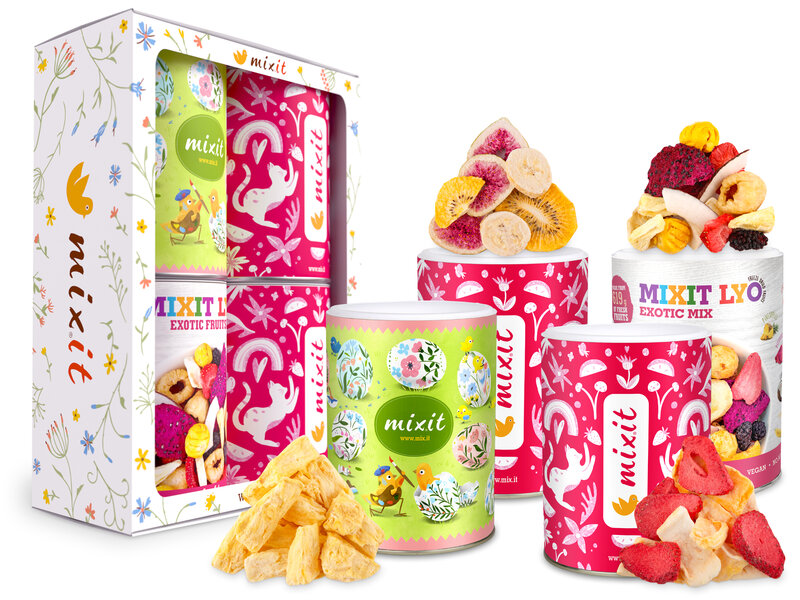 Fructe liofilizate crocante (uscate prin închețare) | Mixit.ro | Mixit.ro