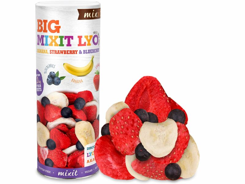 Fructe liofilizate crocante (uscate prin închețare) | Mixit.ro | Mixit.ro