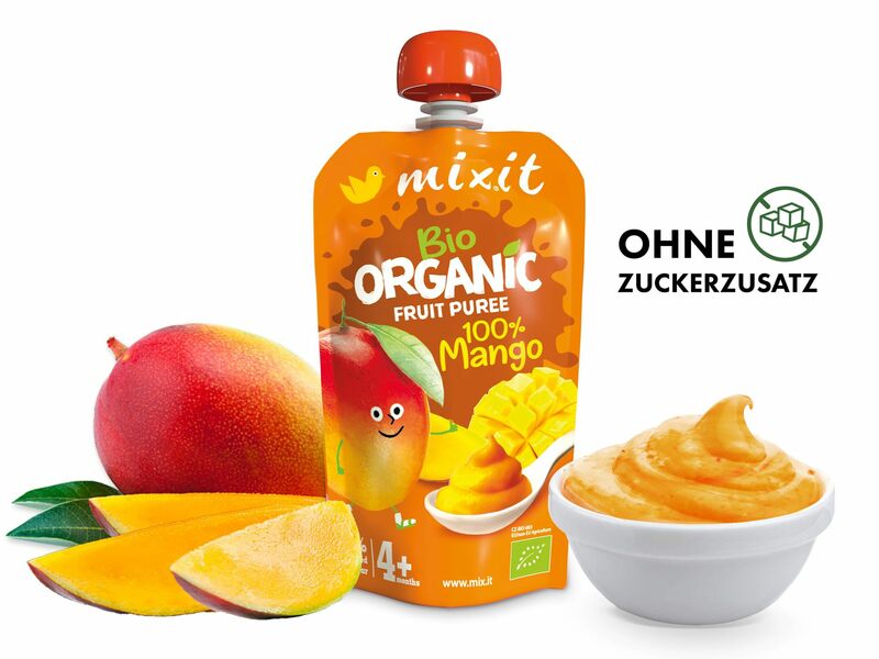 Mixit BIO-Frucht-Quetschie - 100% Mango | Mixit.de