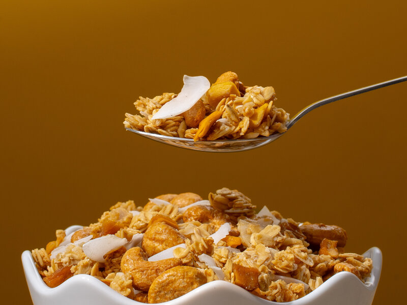 Granola z pece – Exotické ovoce a kešu | Mixit.cz