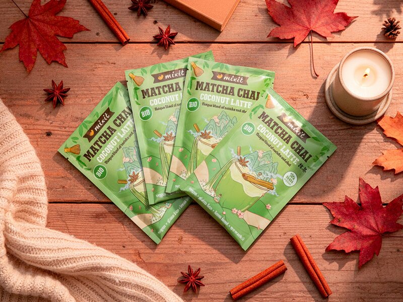 BIO Matcha Chai Coconut Latte | Mixit.sk