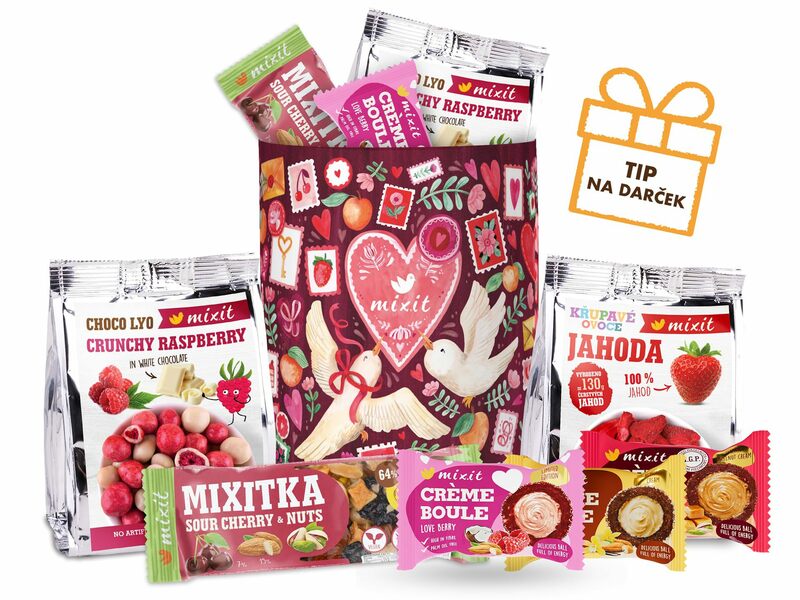 Valentínsky tubus dobrôt | Mixit.sk