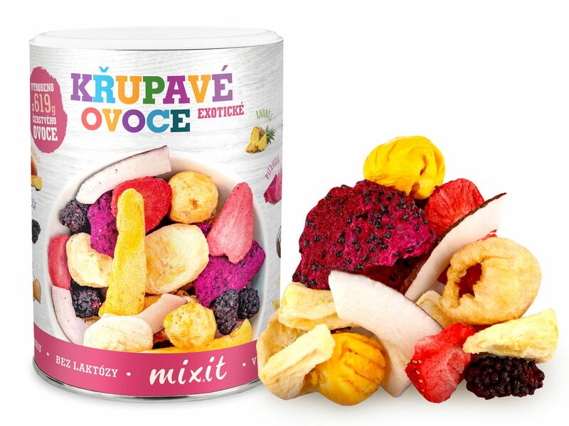 Křupavé lyofilizované ovoce (sušené mrazem) | Mixit.cz
