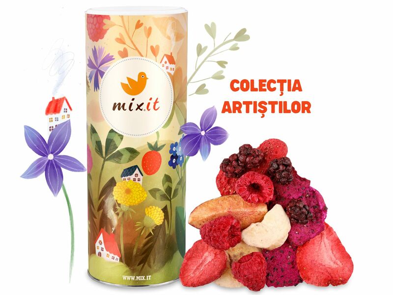 Fructe liofilizate crocante (uscate prin închețare) | Mixit.ro | Mixit.ro
