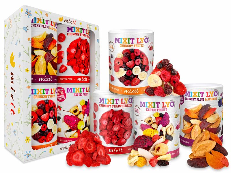Fructe liofilizate crocante (uscate prin închețare) | Mixit.ro | Mixit.ro