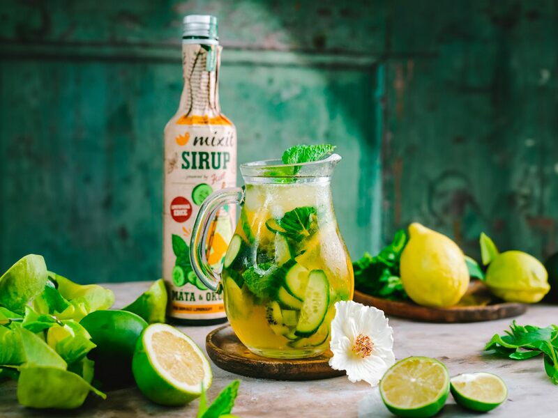 Mixit Sirup - Mäta a Uhorka | Mixit.sk