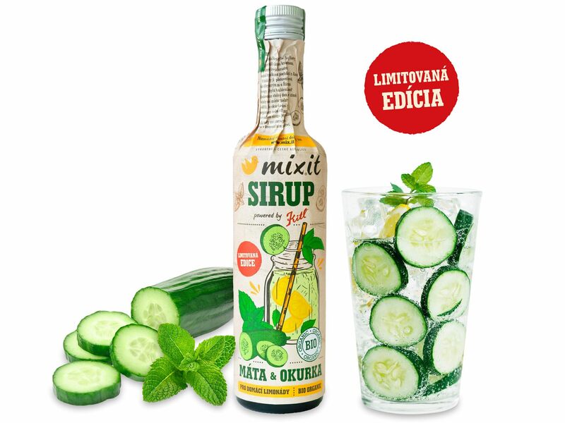 Mixit Sirup - Mäta a Uhorka | Mixit.sk