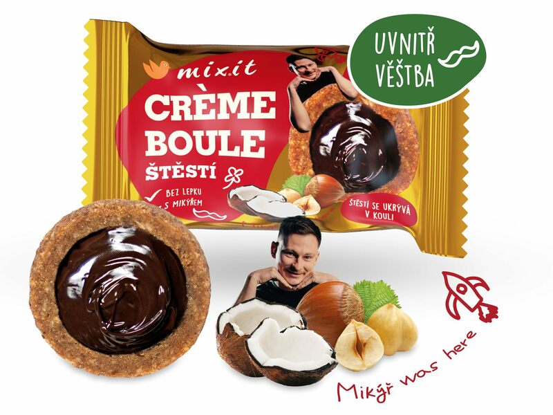 Müsli tyčinky Mixitky a Crème boule | Mixit.cz
