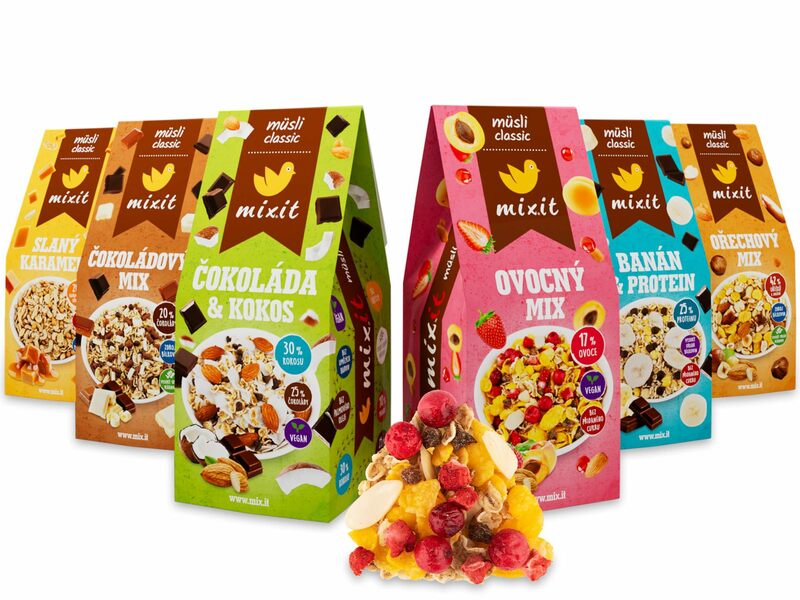 Sada müsli classic - 6 druhů | Mixit.cz