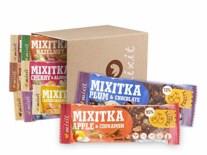 Müsli tyčinky Mixitky a Crème boule | Mixit.cz | Mixit.cz