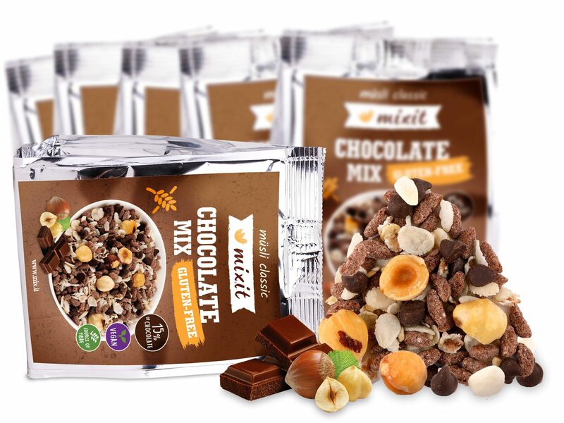 Musli classic - Czekoladowy mix bezglutenowy do kieszeni (6 szt ...