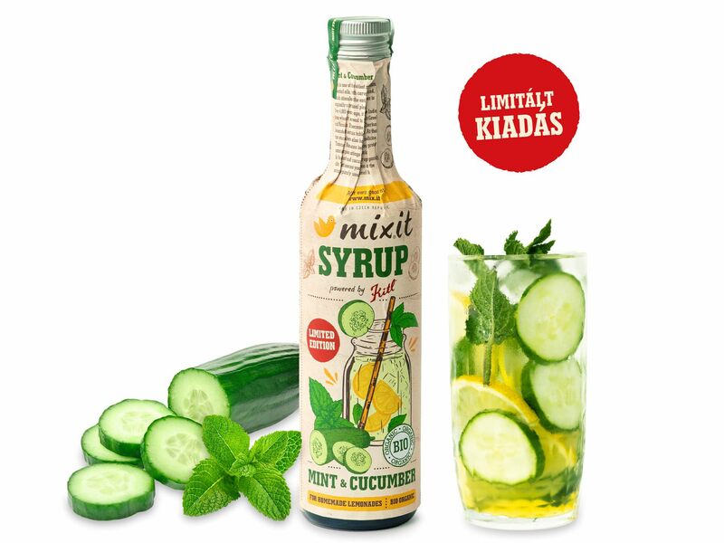 BIO Mixit szörp - Menta & uborka | Mixit.hu