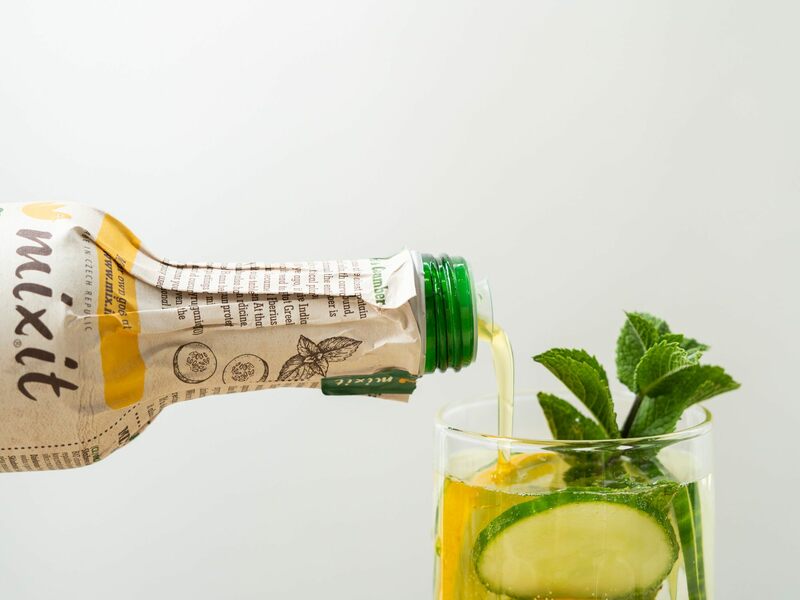 BIO Mixit sirup – Máta a okurka | Mixit.cz