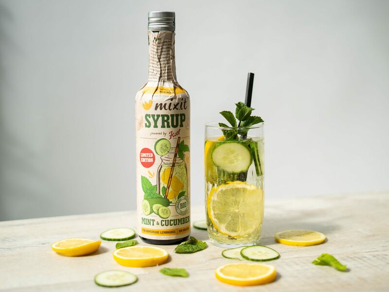 BIO Mixit sirup – Máta a okurka | Mixit.cz