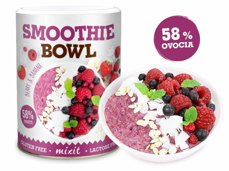 Ovsené a ryžové kaše, smoothie bowls | Mixit.sk | Mixit.sk
